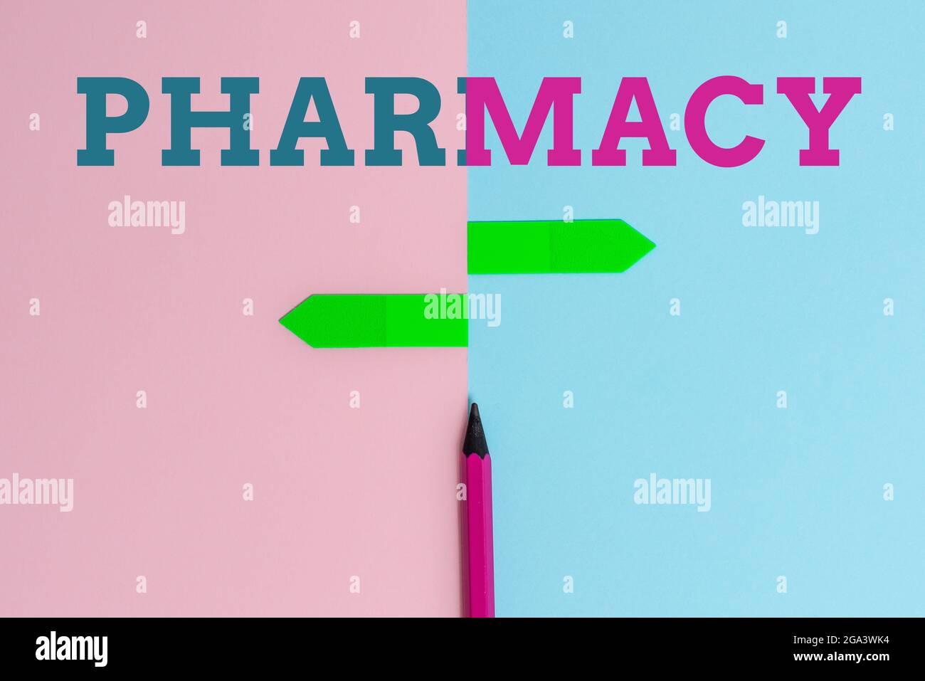 Writing displaying text Pharmacy. Business approach the practice of ...