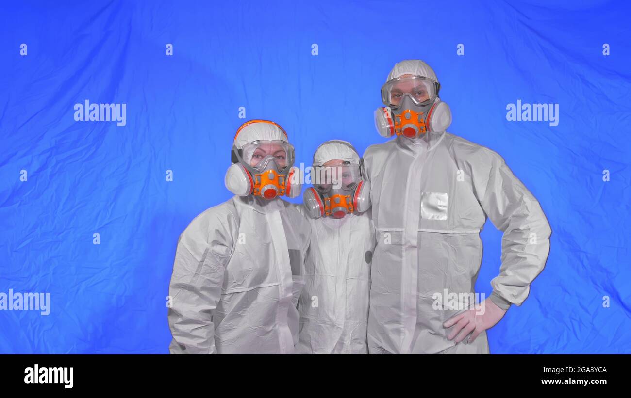 Family shield protect, to save life from virus. People portrait ...