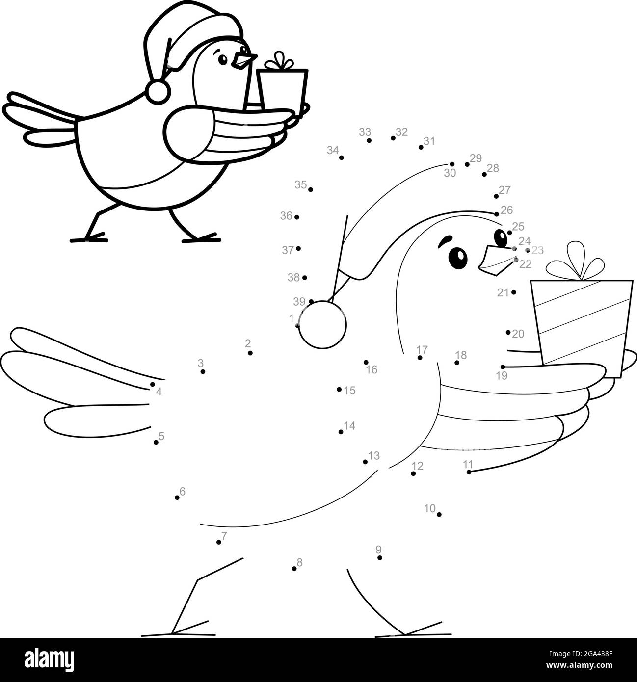 Christmas Connect The Dots For Kids