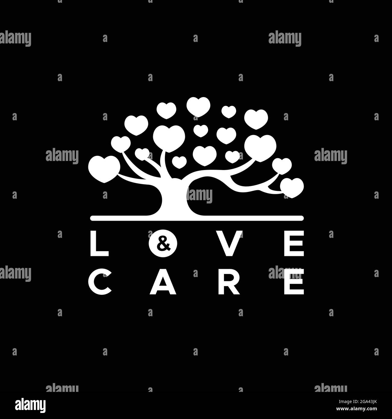 Love logo Black and White Stock Photos & Images - Alamy