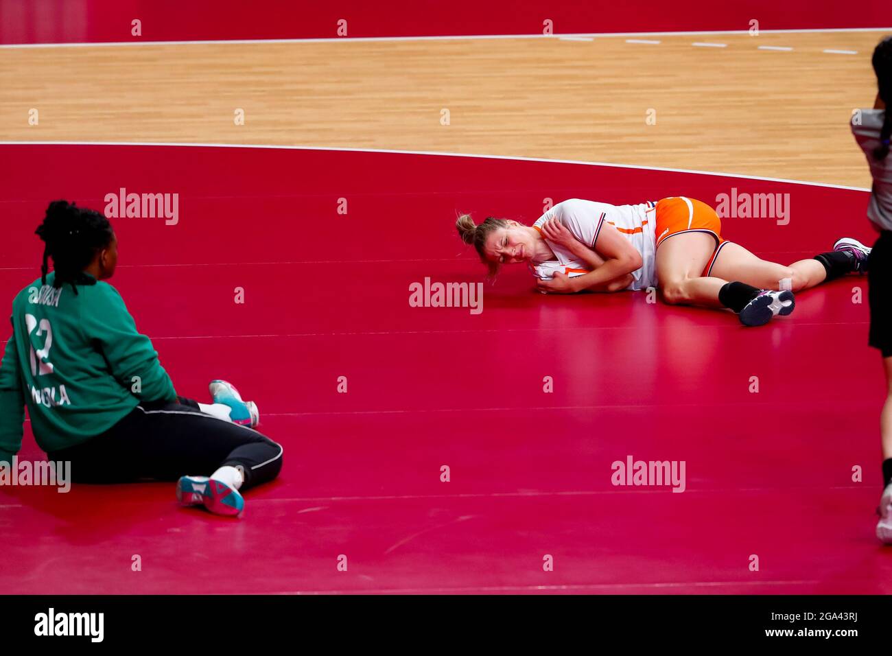 TOKYO, JAPAN - July 29: Nycke Groot of the Netherlands during the Tokyo ...