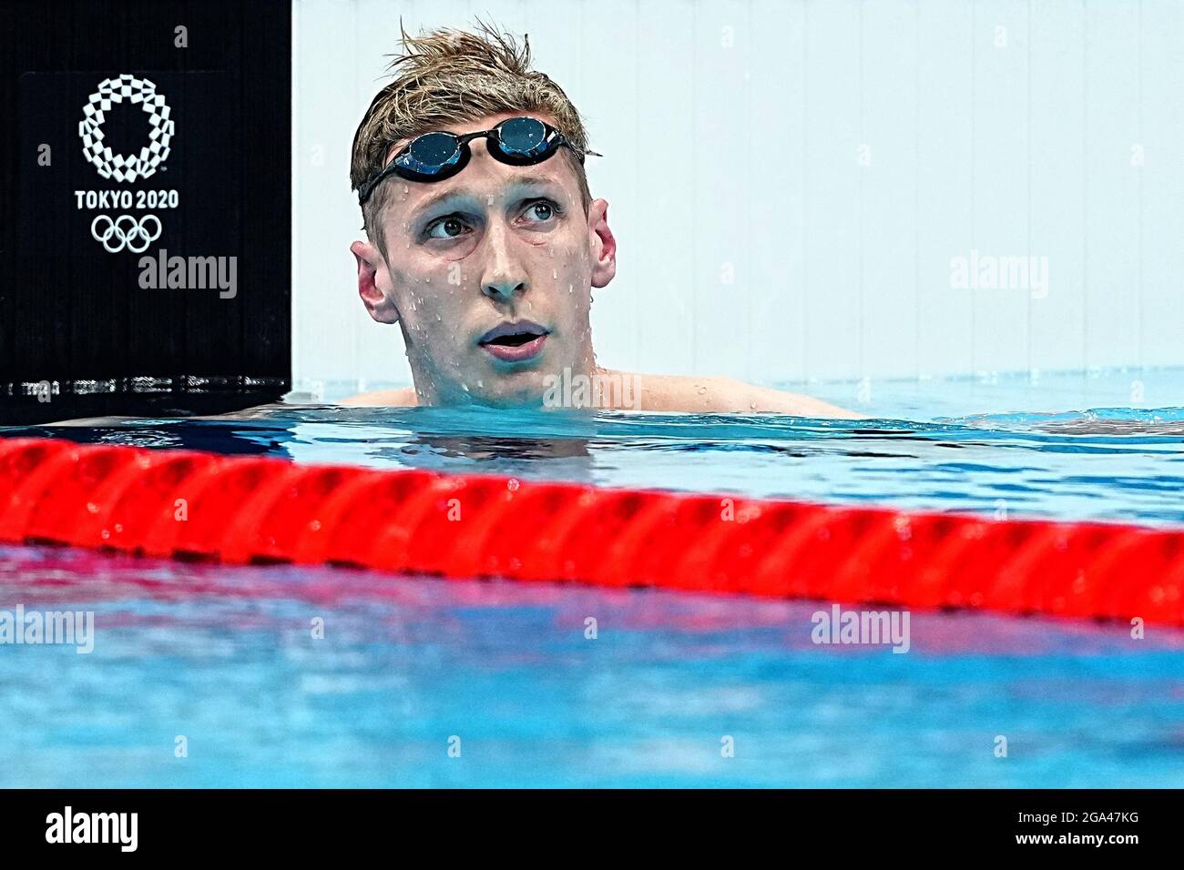 Tokio, Japan. 29th July, 2021. Swimming: Olympics, 800m freestyle, men ...