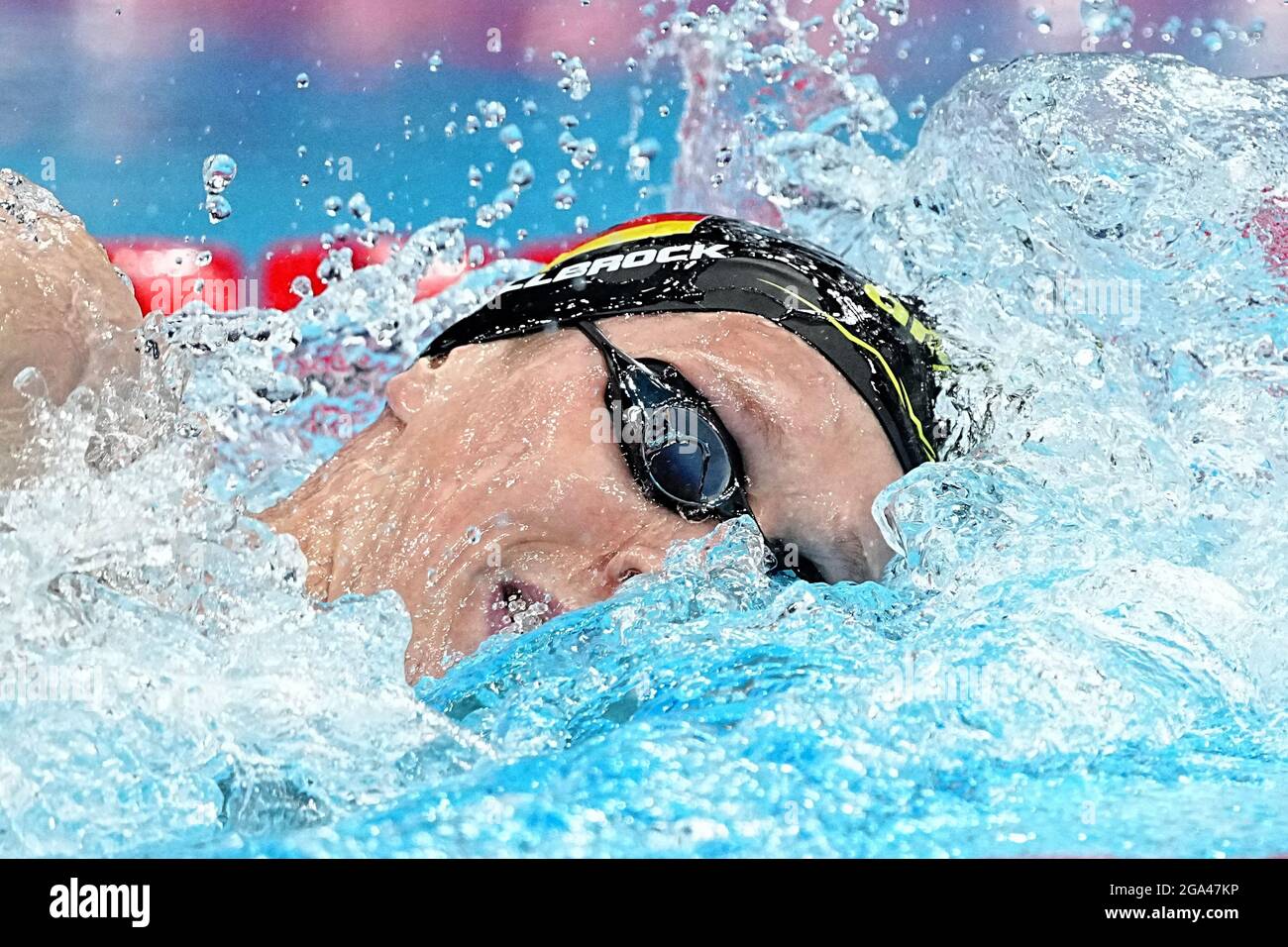 Tokio, Japan. 29th July, 2021. Swimming: Olympics, 800m freestyle, men ...