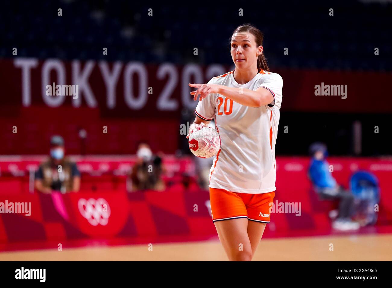 TOKYO, JAPAN - JULY 29: Inger Smits of the Netherlands during the Tokyo ...