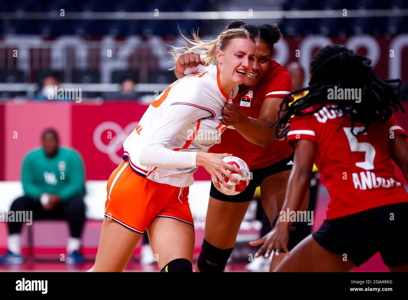 TOKYO, JAPAN - JULY 29: Kelly Dulfer of the Netherlands during the ...