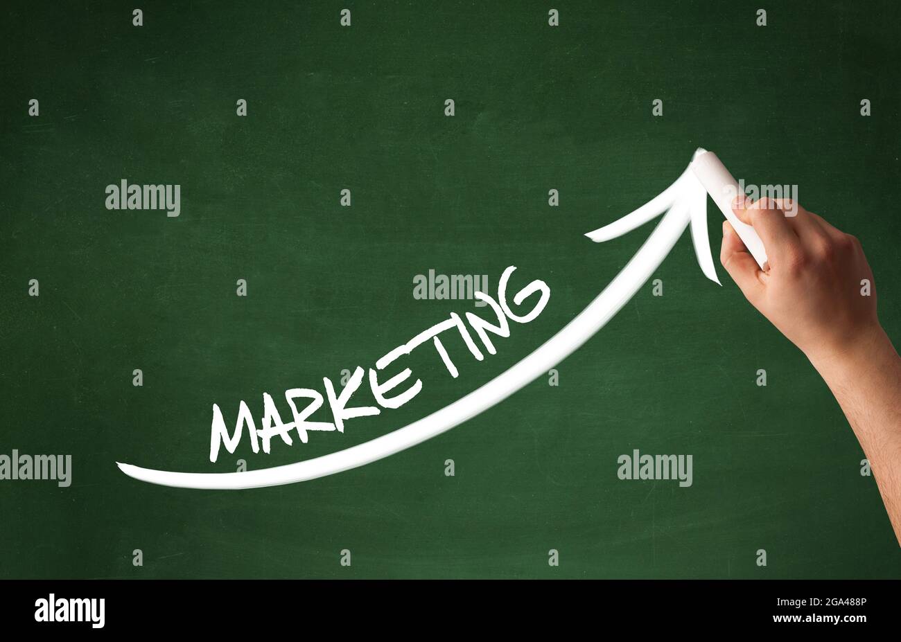 Hand drawing business concept Stock Photo - Alamy