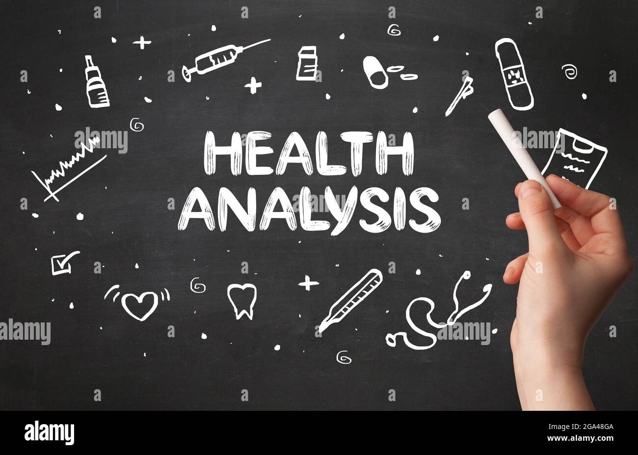 Hand drawing medical concept Stock Photo - Alamy