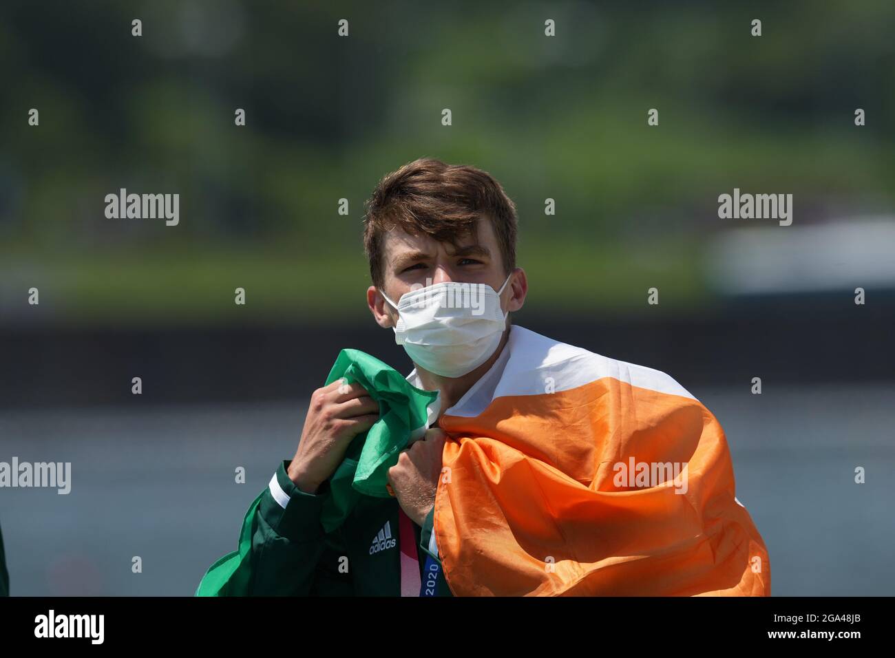 29th July 2021; Sea Forest Waterway, Tokyo Bay, Japan; Team rowing; The ...