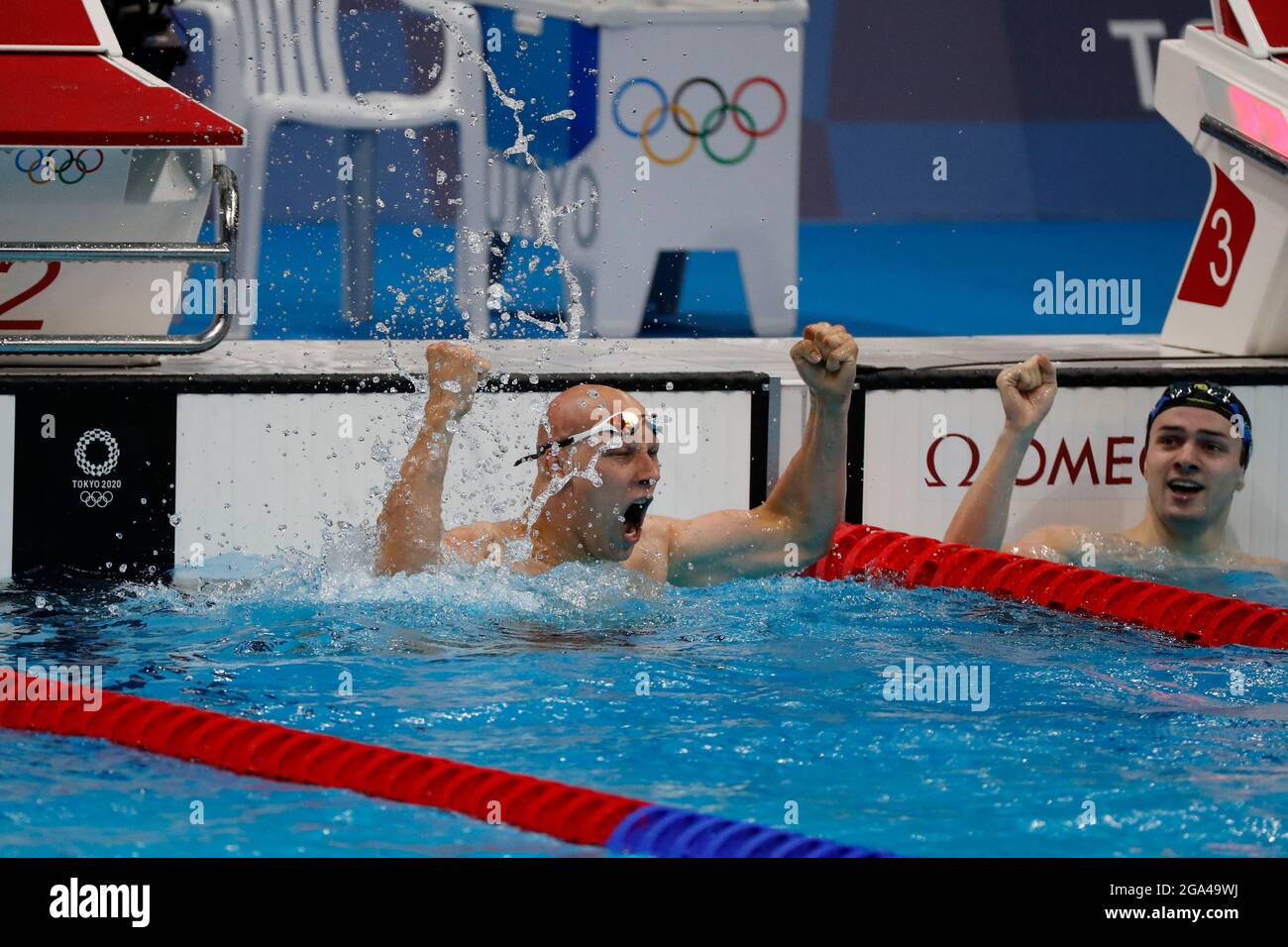 Tokyo, Kanto, Japan. 29th July, 2021. Matti Mattsson (FIN), left, and ...