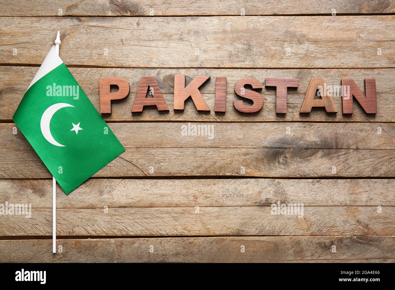 Flag pakistan pakistani banner on hi-res stock photography and images ...