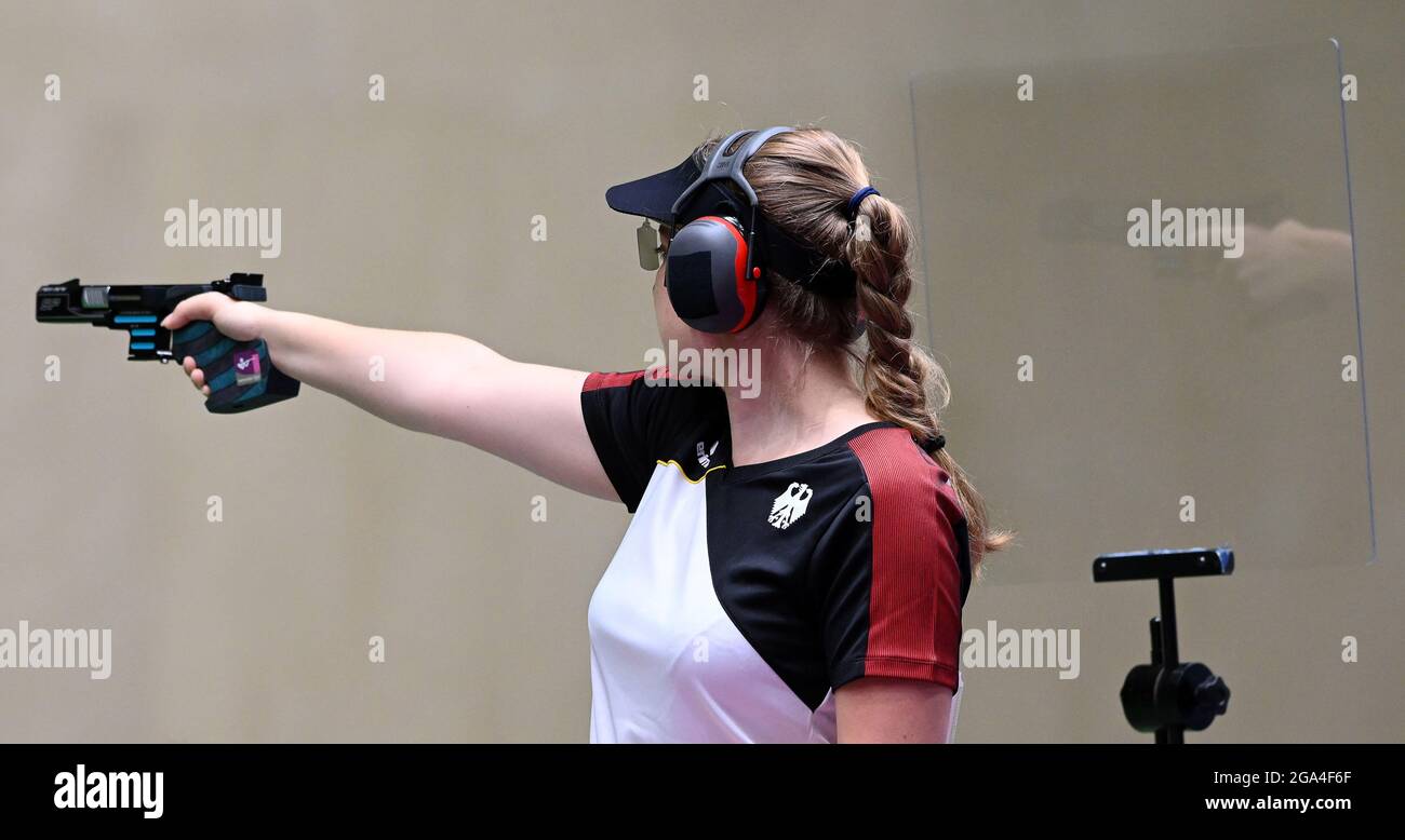 Tokio, Japan. 29th July, 2021. Shooting: Olympics, Preliminary ...