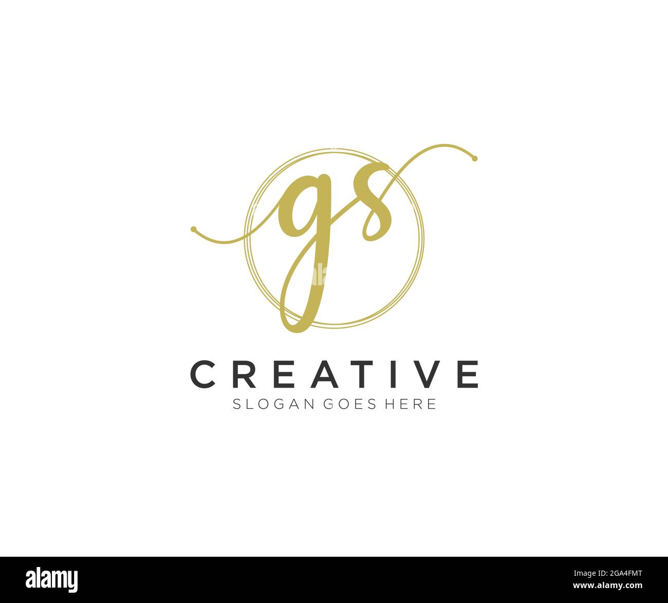 Letter gs logo hi-res stock photography and images - Alamy