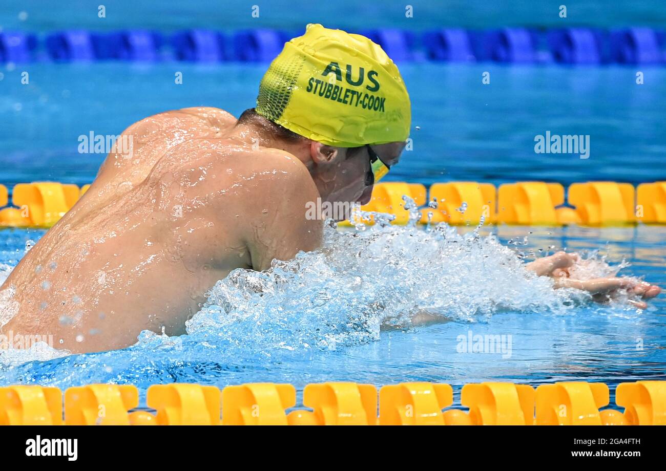 Tokyo, Japan. 29th July, 2021. Izaac Stubblety-Cook of Australia ...