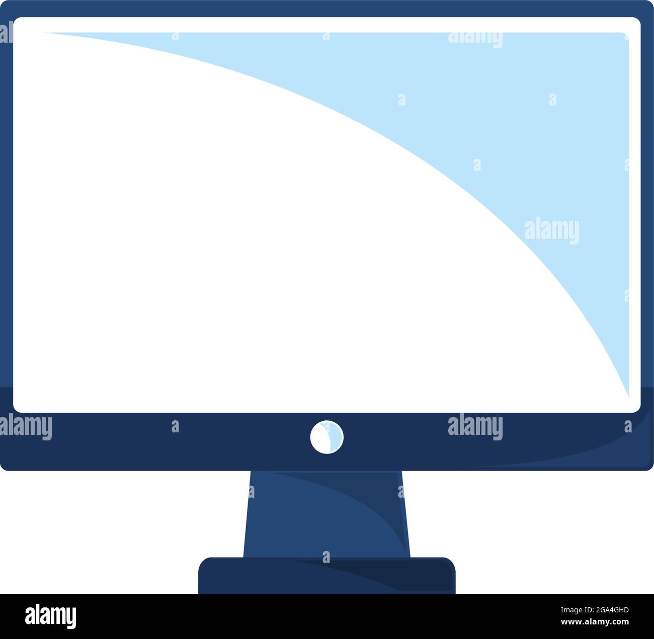 monitor computer icon Stock Vector Image & Art - Alamy