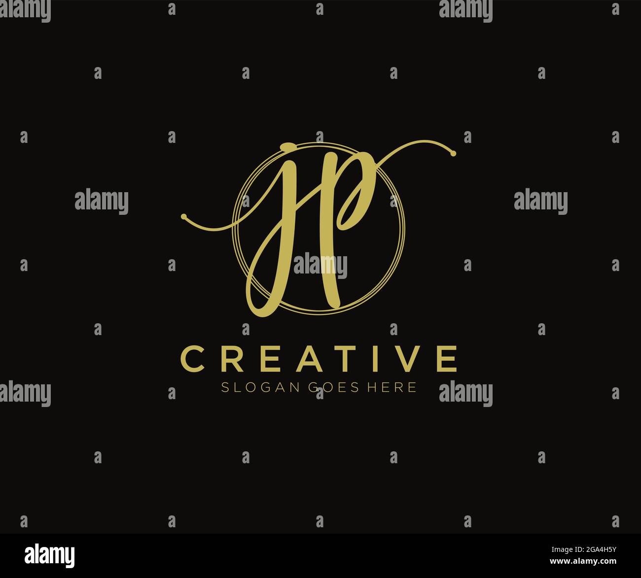 Jp Monogram High Resolution Stock Photography and Images - Alamy