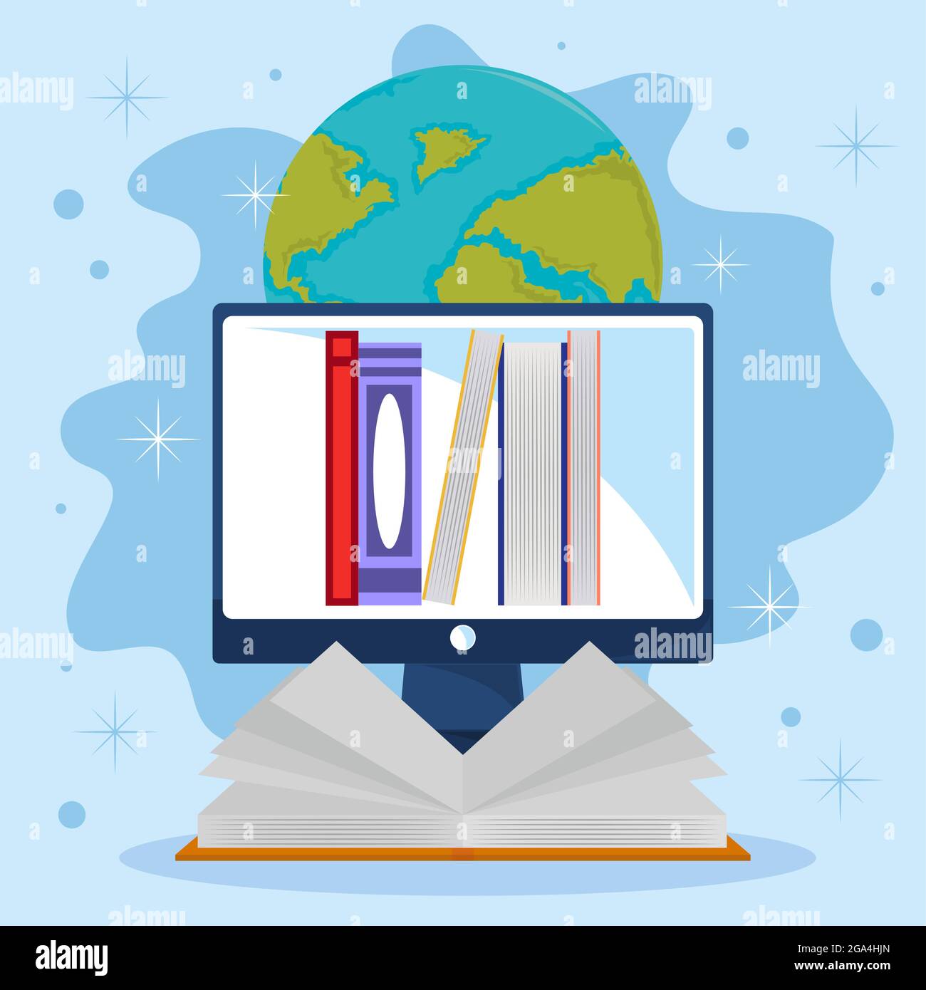 Computer literacy text Stock Vector Images - Alamy