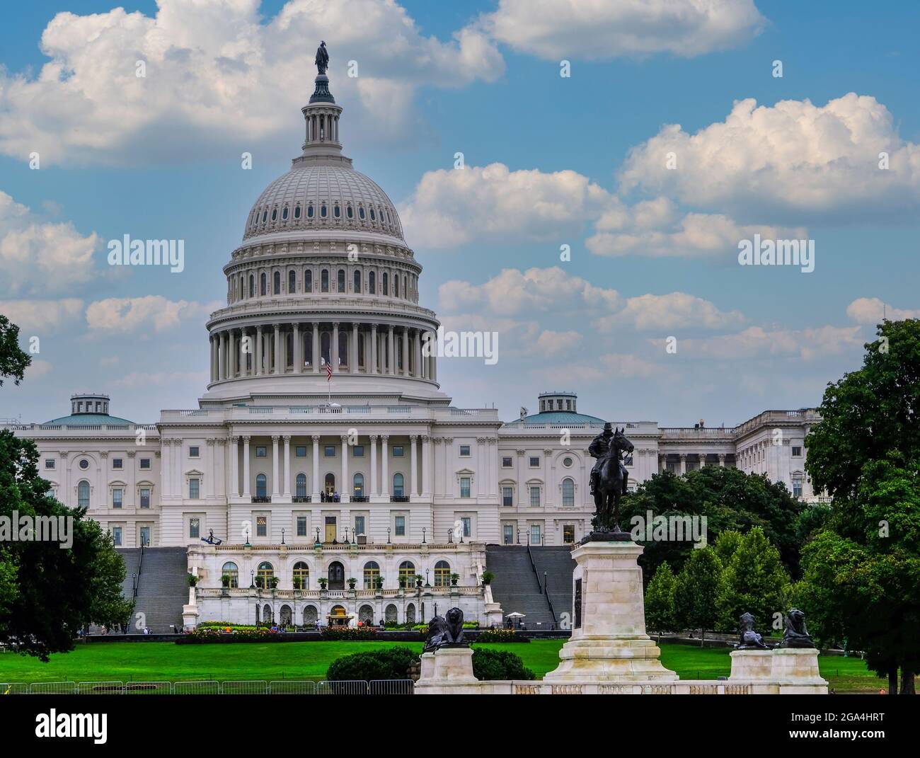 West side of the US Capitol Stock Photo - Alamy