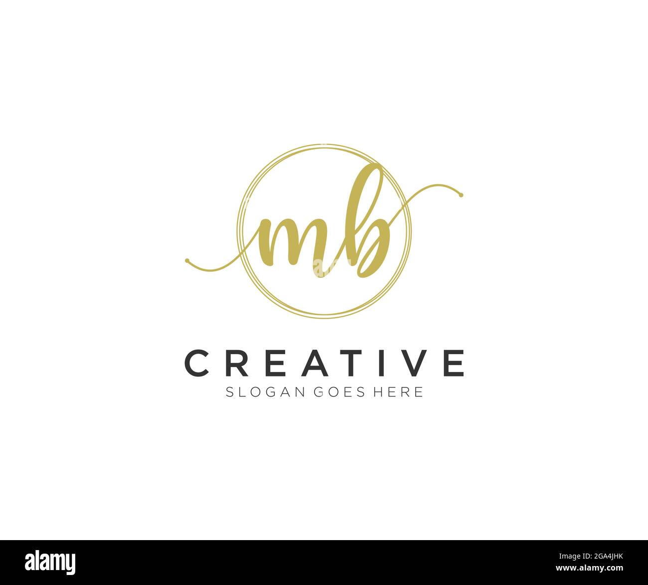 Letter mb logo hi-res stock photography and images - Alamy