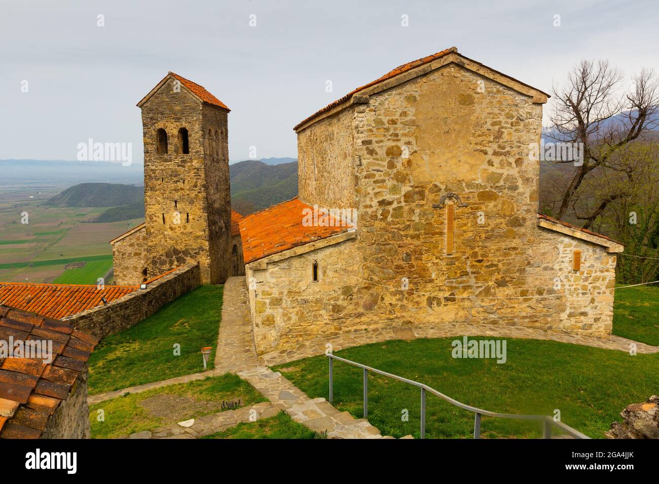 View of the ancient monastery of Nekresi in Katechia Stock Photo - Alamy