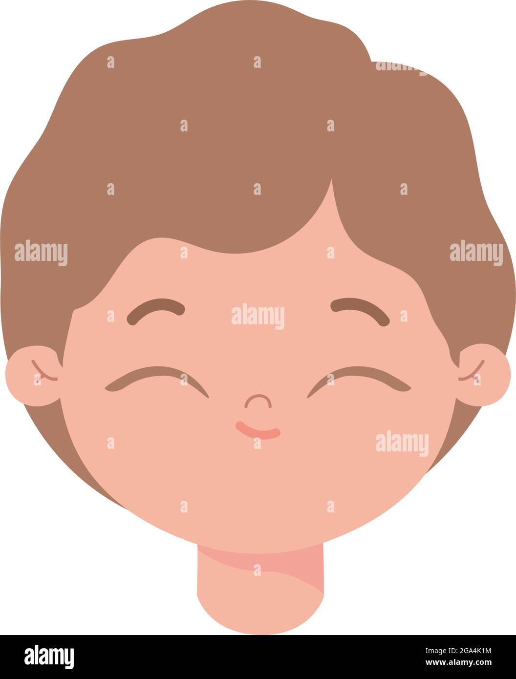 male child with smile Stock Vector Image & Art - Alamy