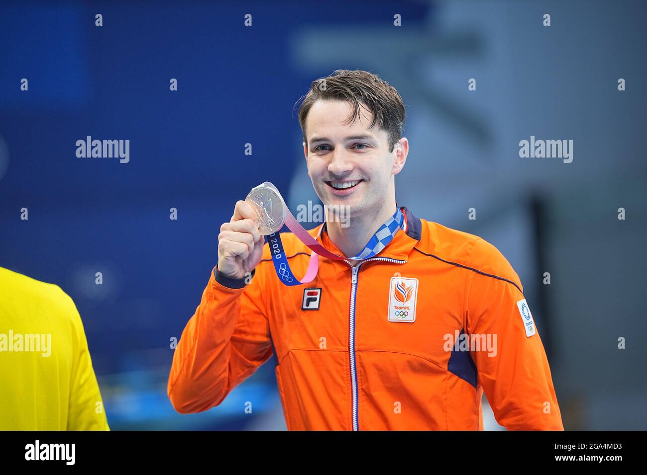 Tokio, Japan. 29th July, 2021. Swimming: Olympics, 200 m breaststroke ...