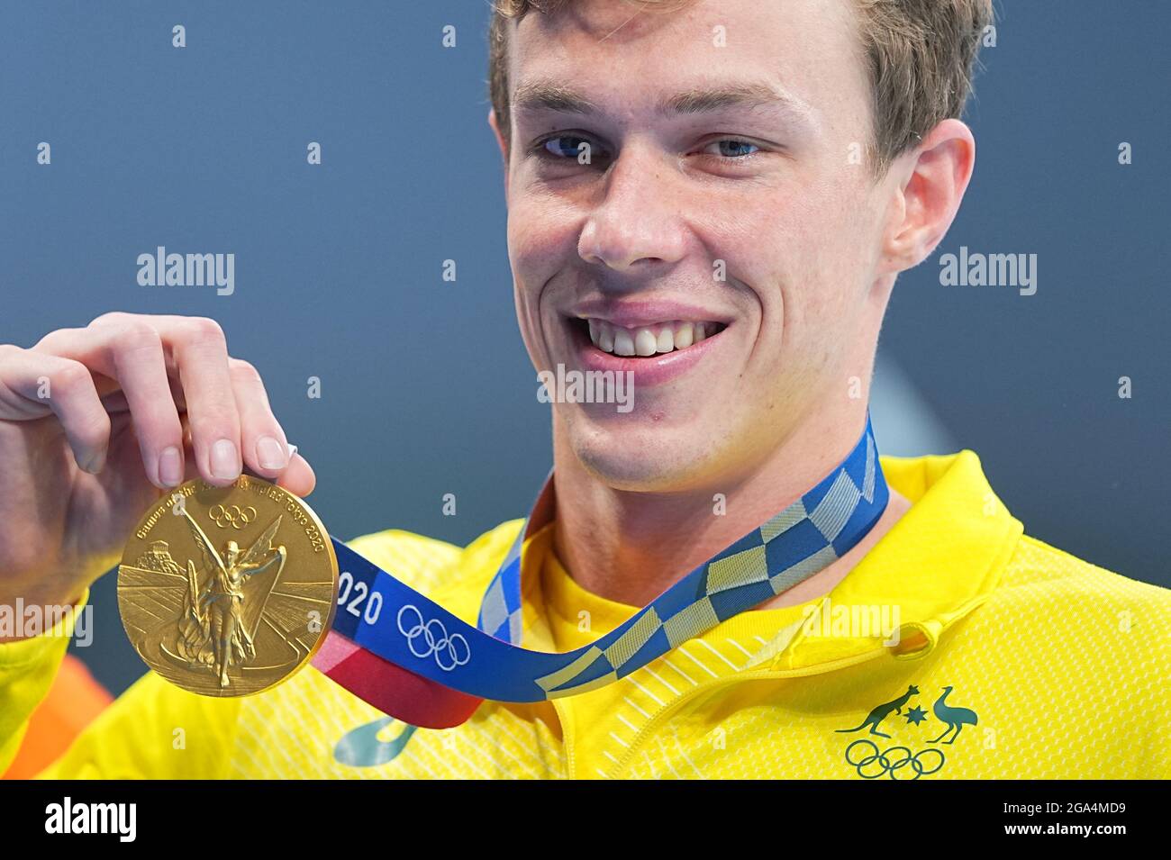 Tokio, Japan. 29th July, 2021. Swimming: Olympics, 200 m breaststroke, men, final at Tokyo ...