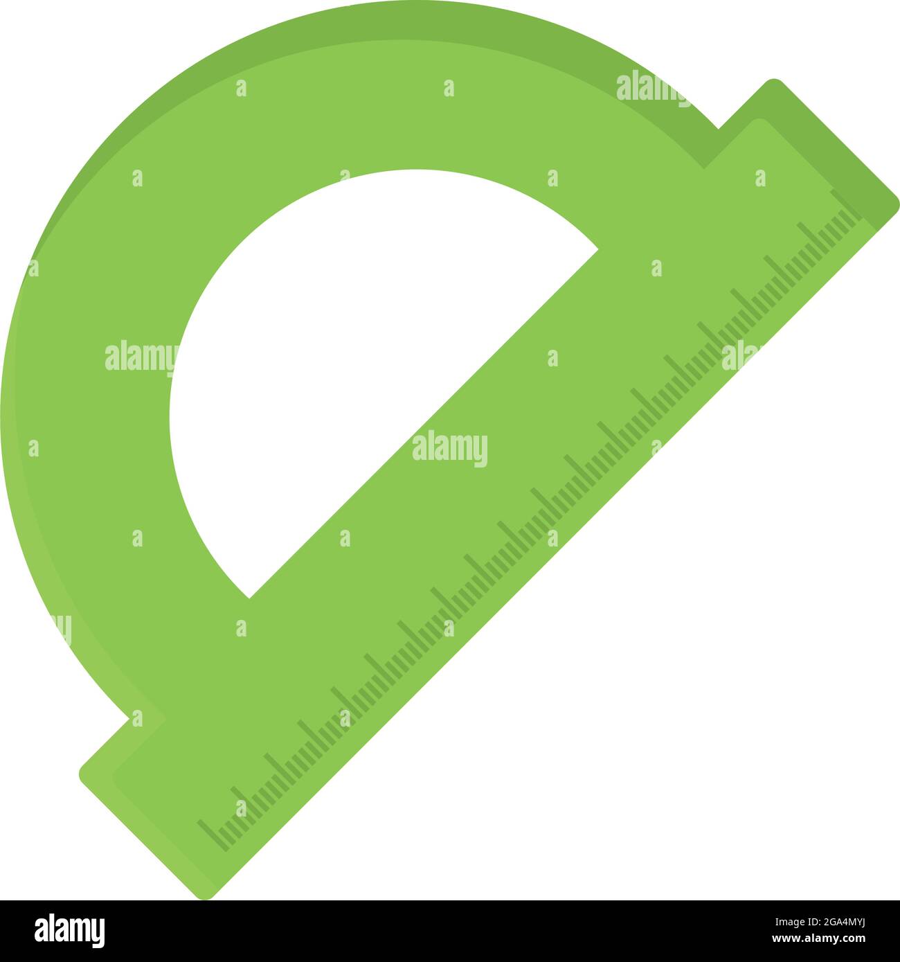 protractor icon on white background Stock Vector Image & Art - Alamy