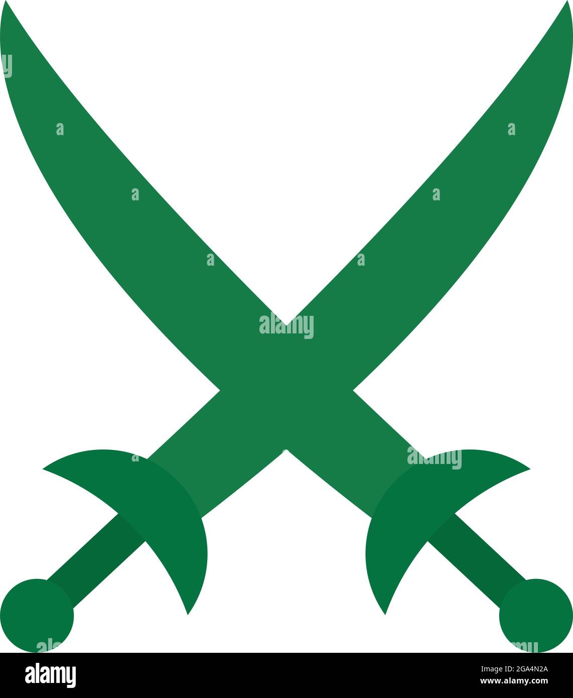 Islamic Symbol Of Crossed Swords