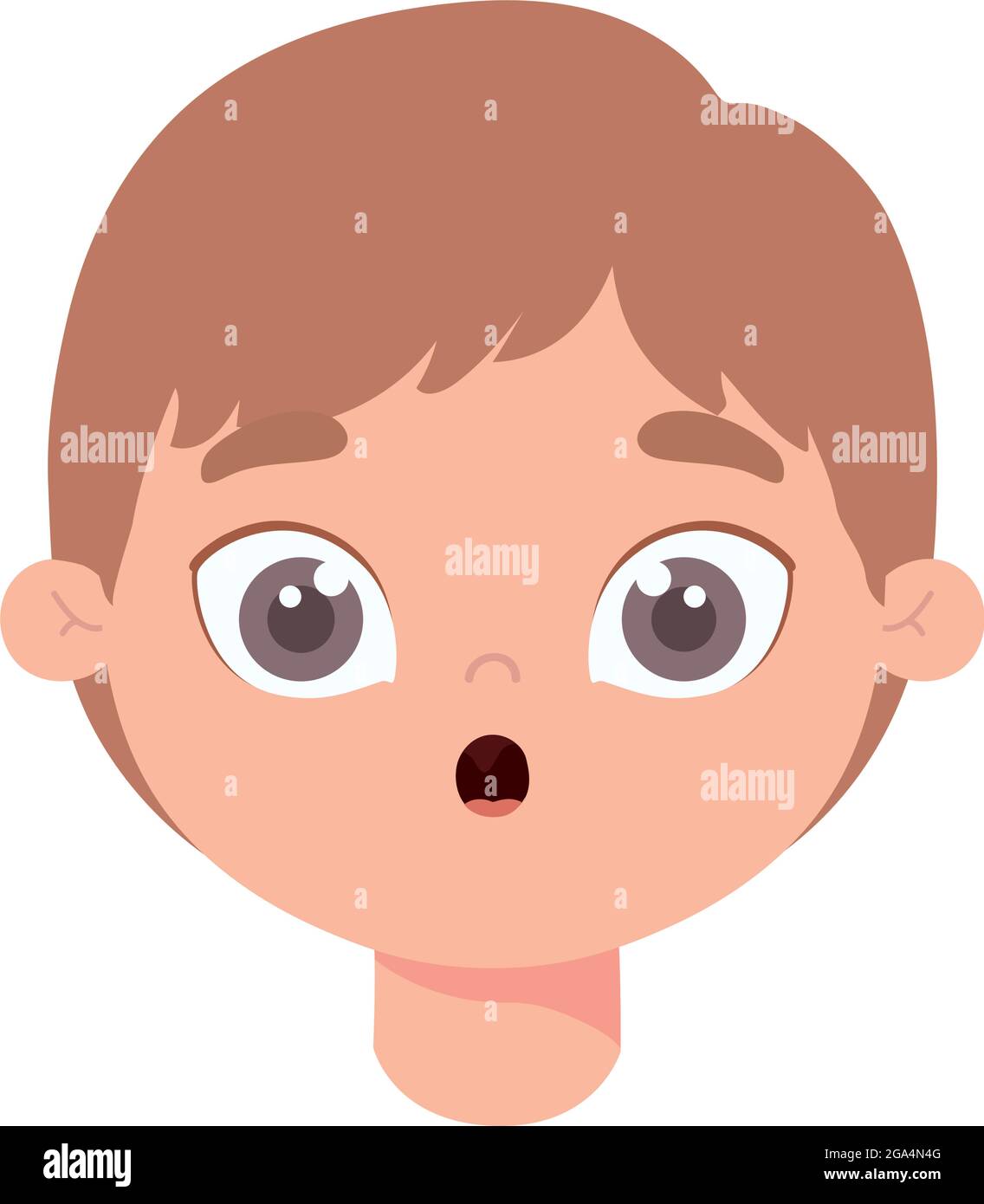 surprised young man Stock Vector Image & Art - Alamy