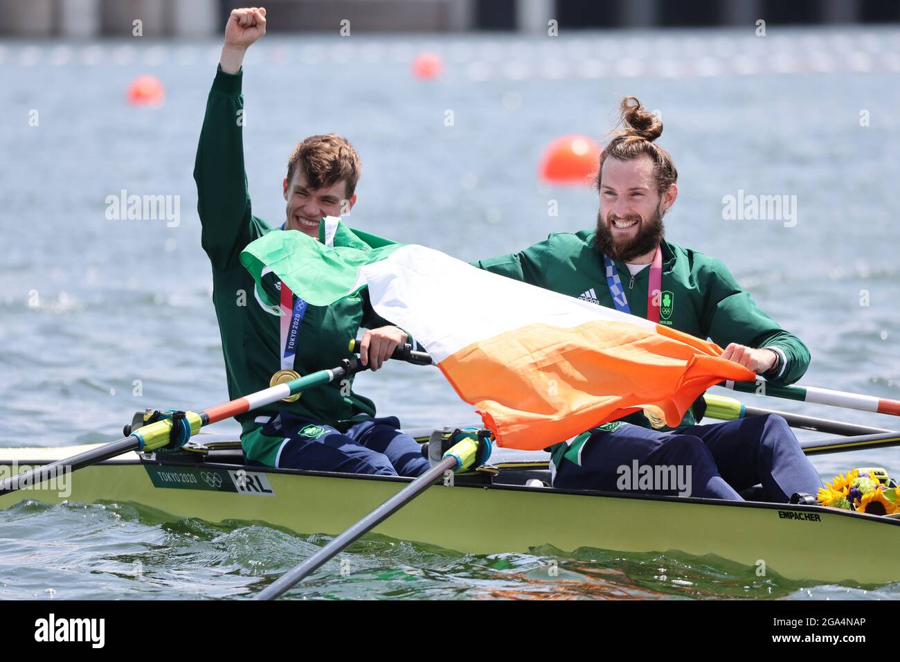 Tokio, Japan. 29th July, 2021. Rowing: Olympics, Lgw. double sculls ...