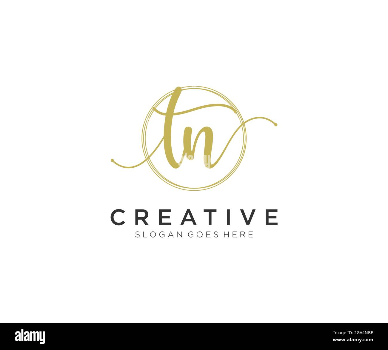 TN Feminine logo beauty monogram and elegant logo design, handwriting ... TN Feminine logo beauty monogram and elegant logo design, handwriting ...
