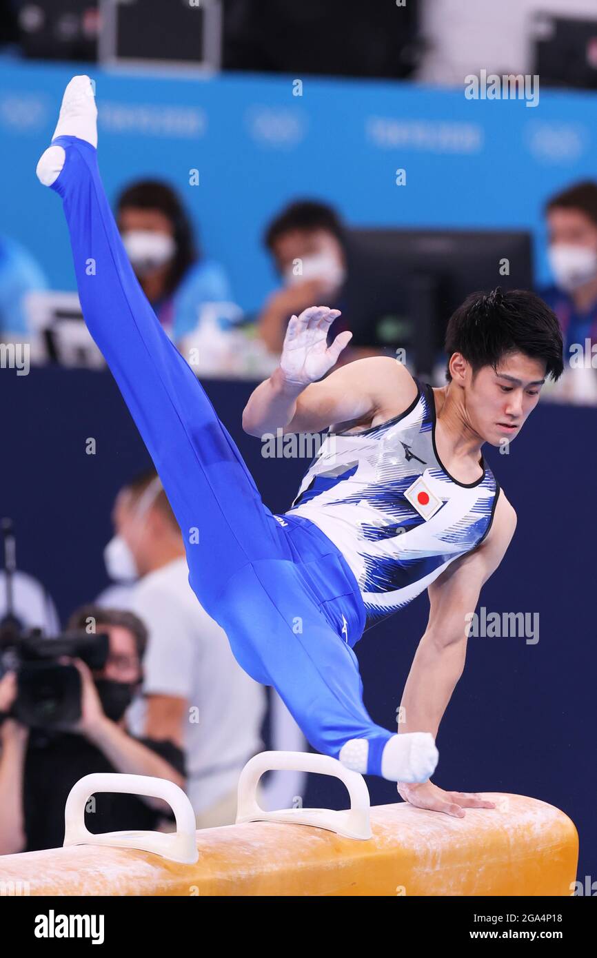 Tokyo, Japan. 28th July, 2021. Daiki Hashimoto (JPN) Gymnastics ...