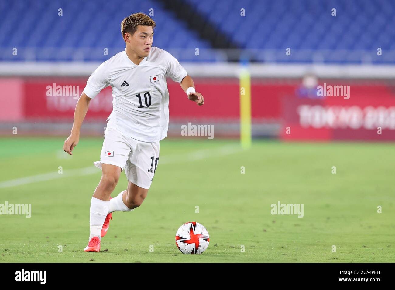 Kanagawa, Japan. 28th July, 2021. Ritsu Doan (JPN) Football/Soccer ...