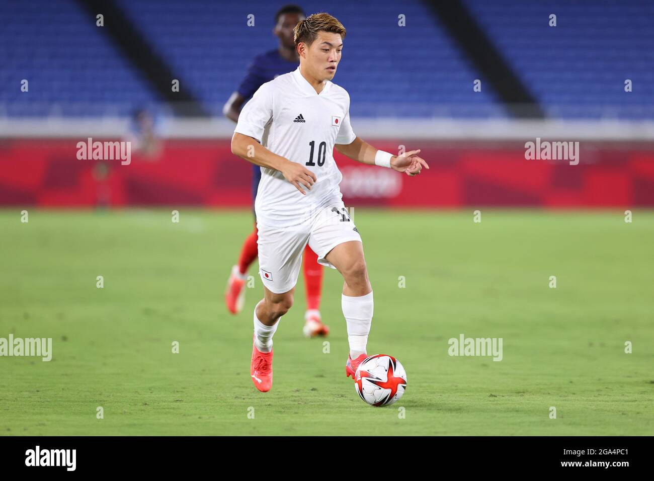 Kanagawa, Japan. 28th July, 2021. Ritsu Doan (JPN) Football/Soccer ...
