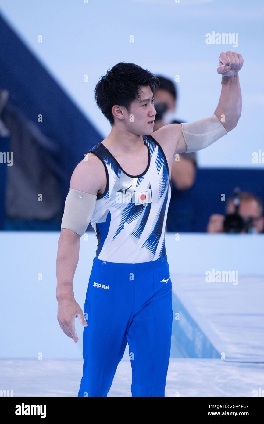 Daiki Hashimoto (JPN) men's all-around final Artistic Gymnastics JULY ...