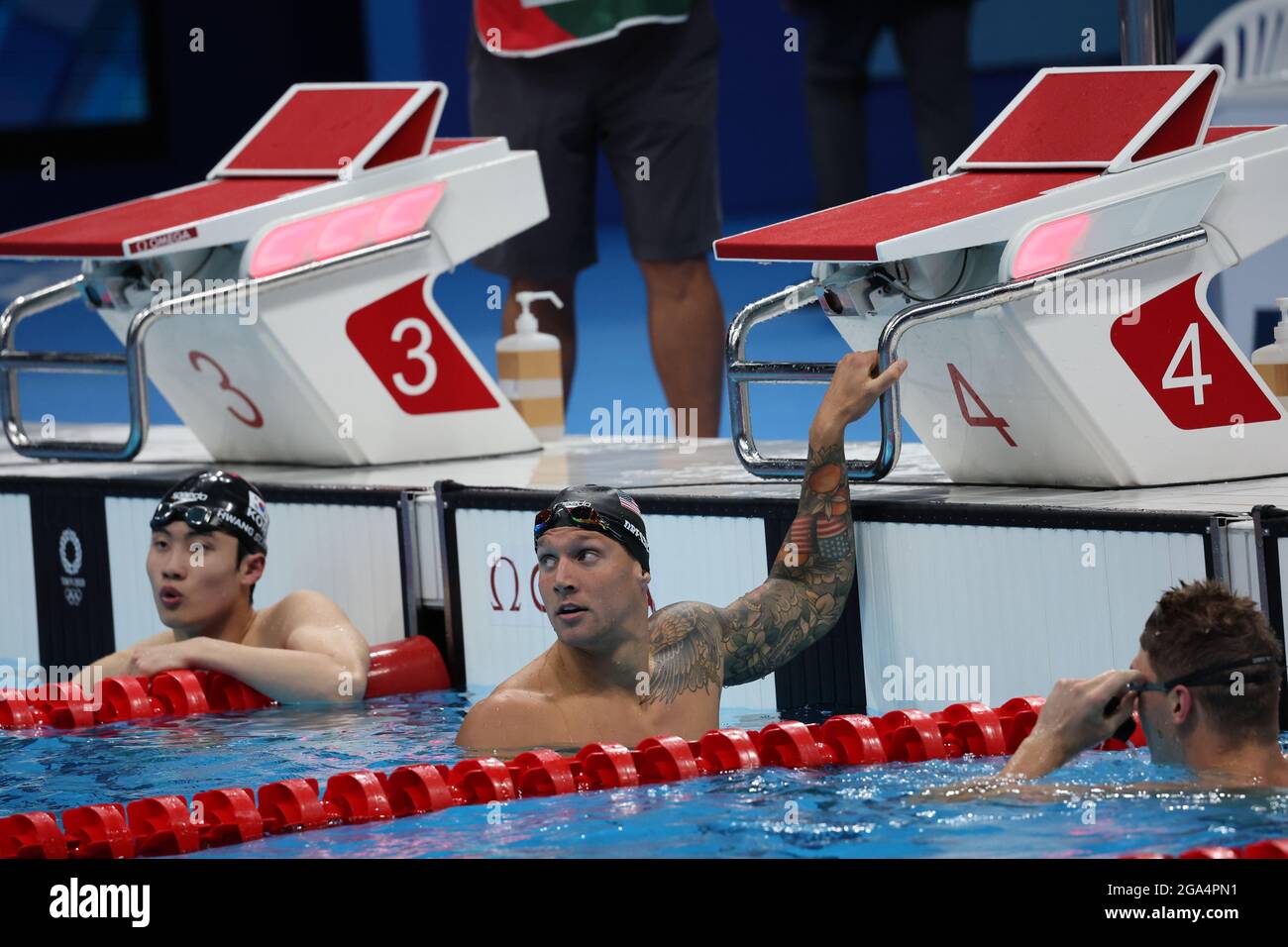 Tokyo, Japan. 28th July, 2021. Caeleb Dressel (USA) Swimming : Men's ...