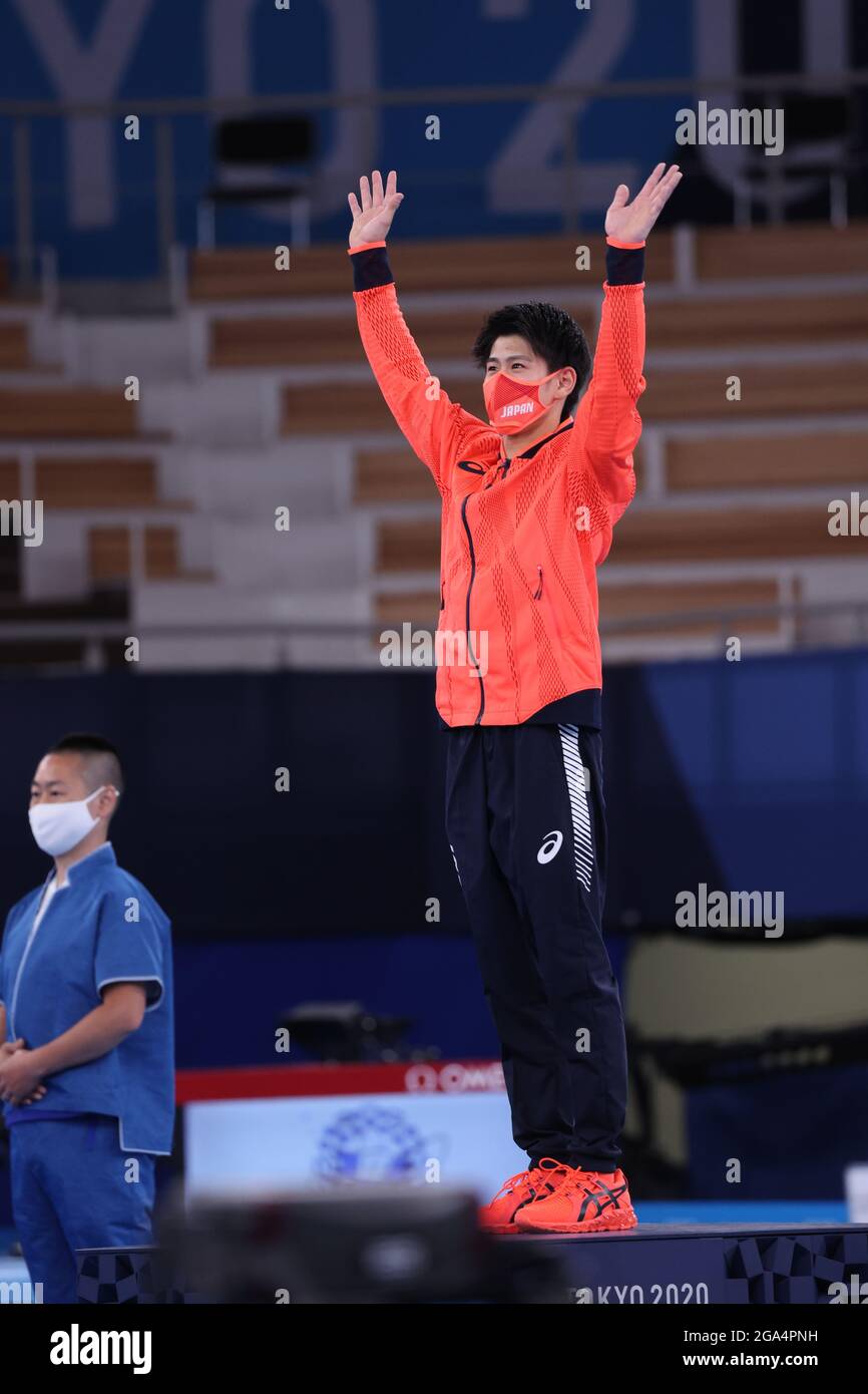 Tokyo, Japan. 28th July, 2021. Daiki Hashimoto (JPN) Gymnastics ...