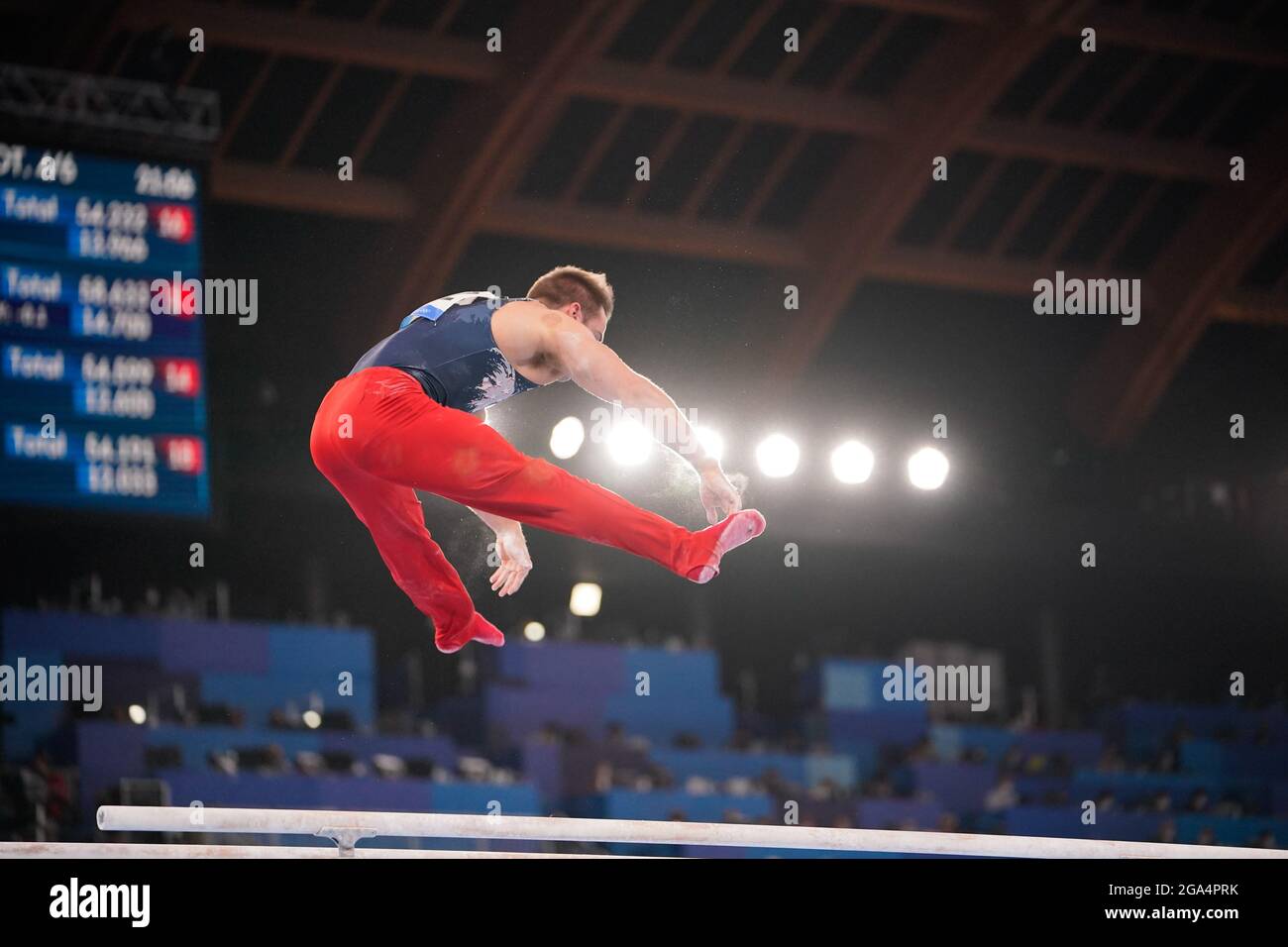 Tokyo, Japan. 28th July, 2021. Samuel Mikulak (USA) Gymnastics ...