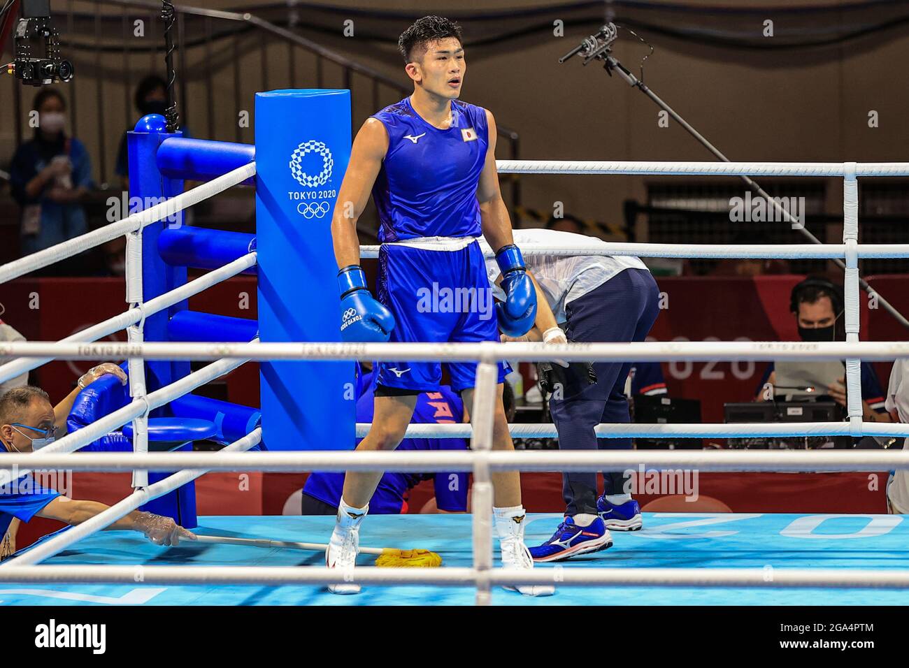 Tokyo, Japan. 29th July, 2021. Yuito Moriwaki (JPN) Boxing : Men's ...