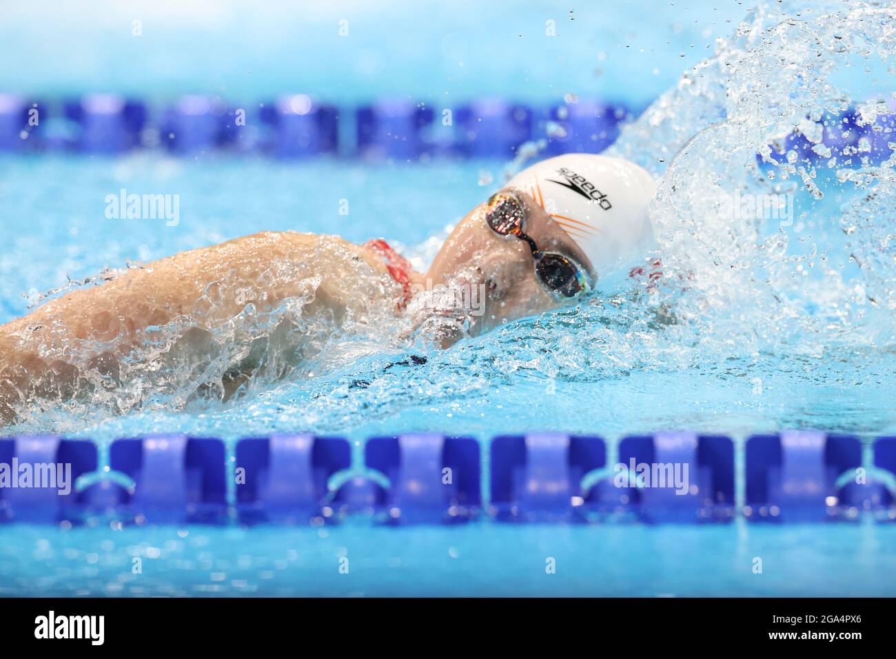 Tokyo, Japan. 29th July, 2021. Wu Qingfeng of China competes during the ...