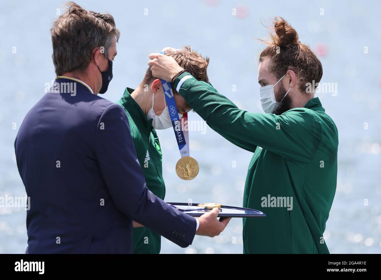 Tokio, Japan. 29th July, 2021. Rowing: Olympics, Lgw. double sculls ...