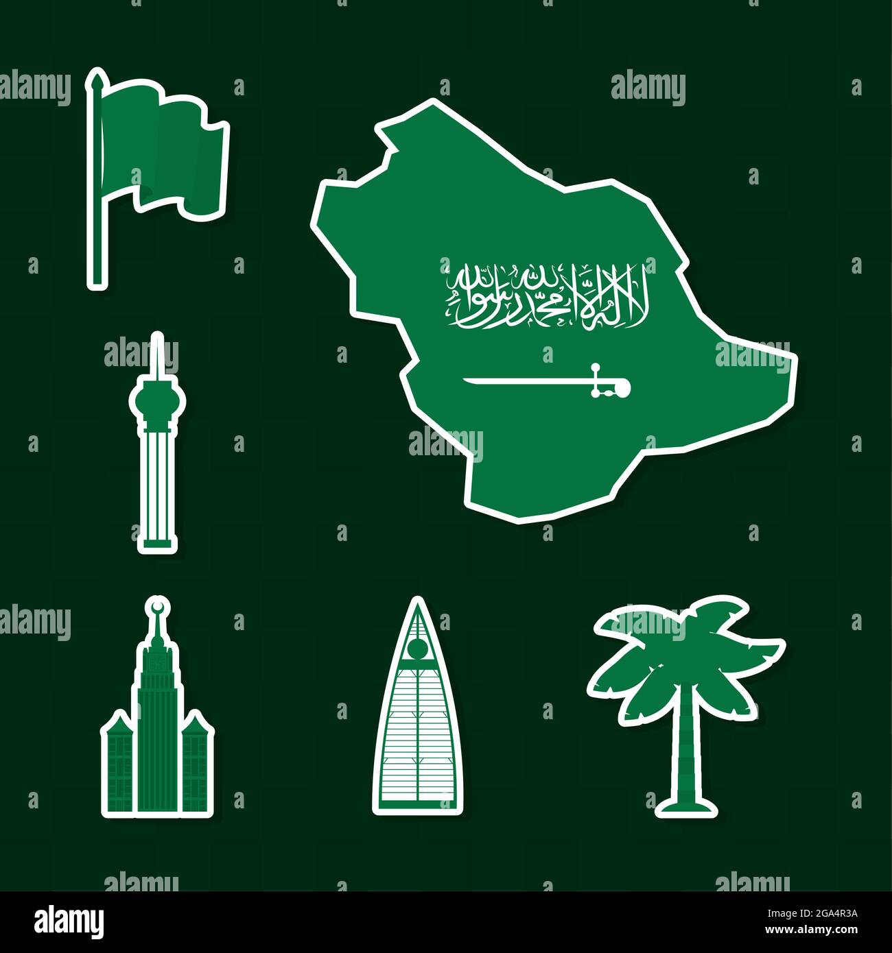Saudi arabia icon set design Stock Vector Image & Art - Alamy