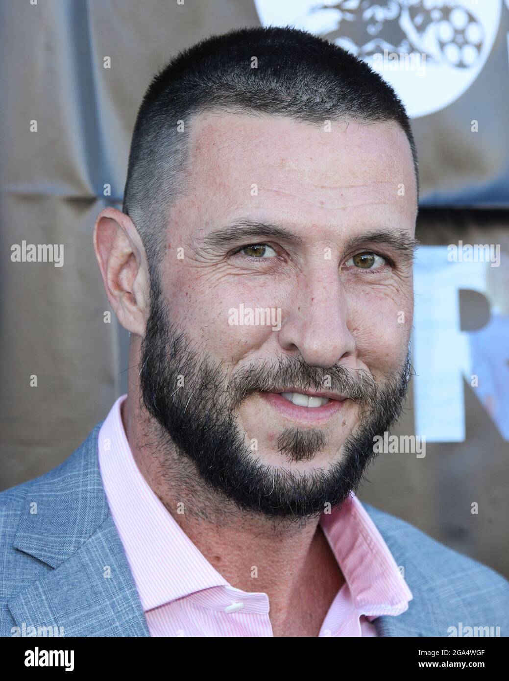LOS ANGELES, CALIFORNIA, USA - JULY 28: Actor Pablo Schreiber arrives ...