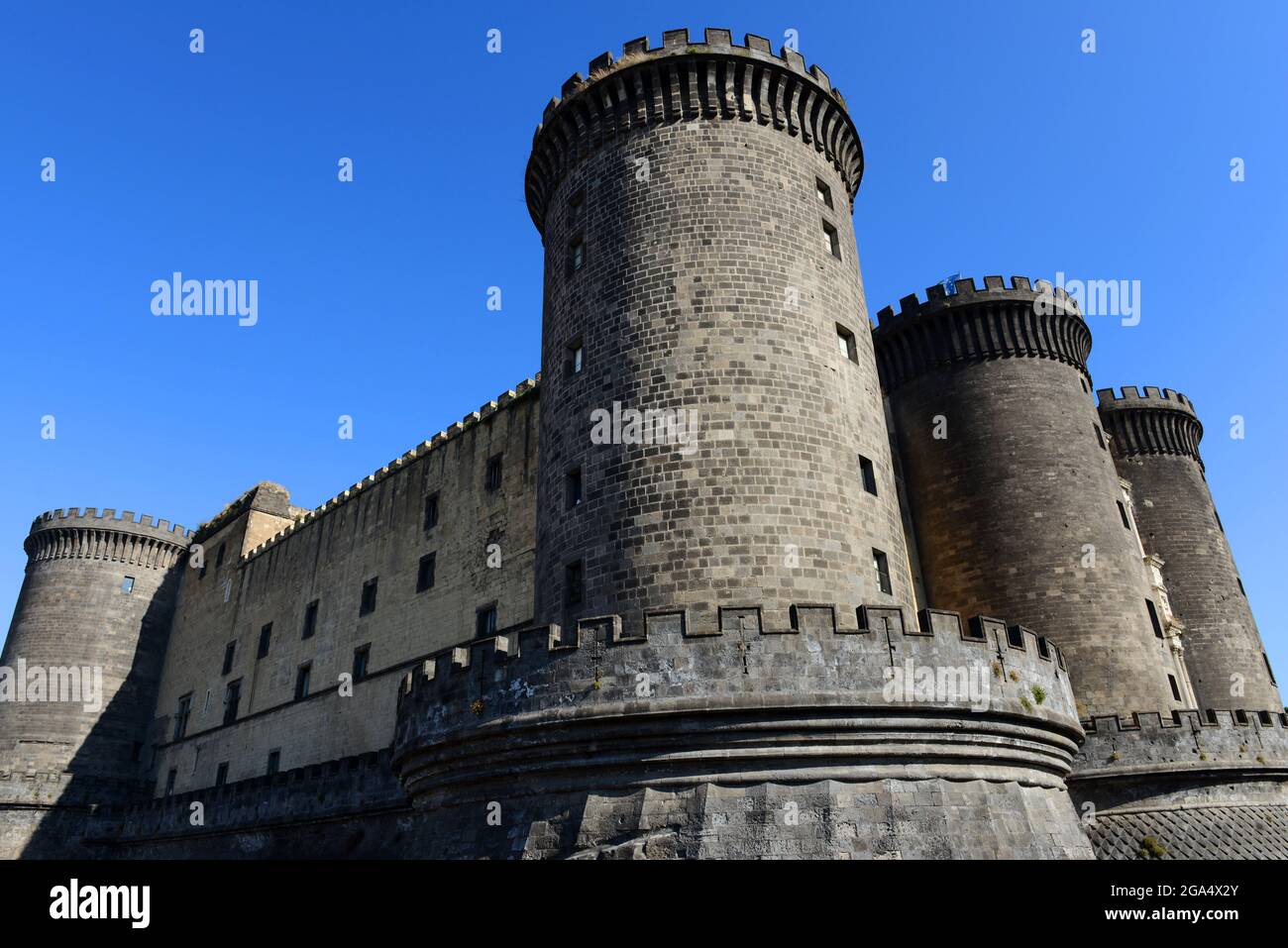 Castel Nuovo in Naples, Italy Stock Photo - Alamy