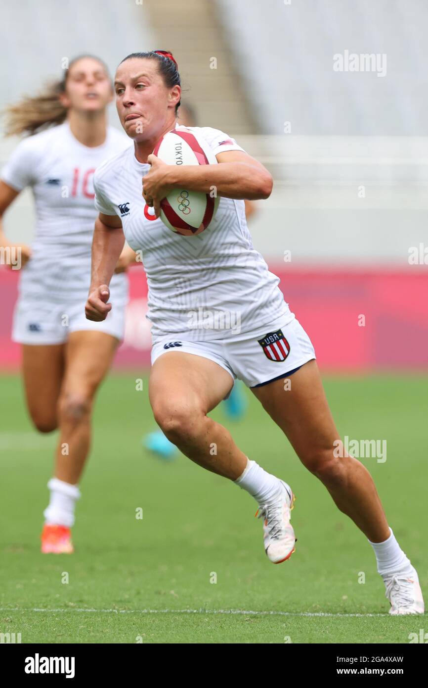 Tokyo, Japan. 29th July, 2021. Lauren DOYLE (USA) Rugby : Men's Pool ...