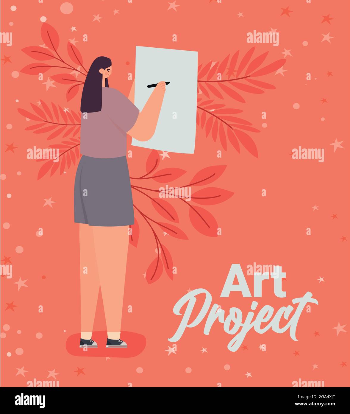 design of art project Stock Vector Image & Art - Alamy