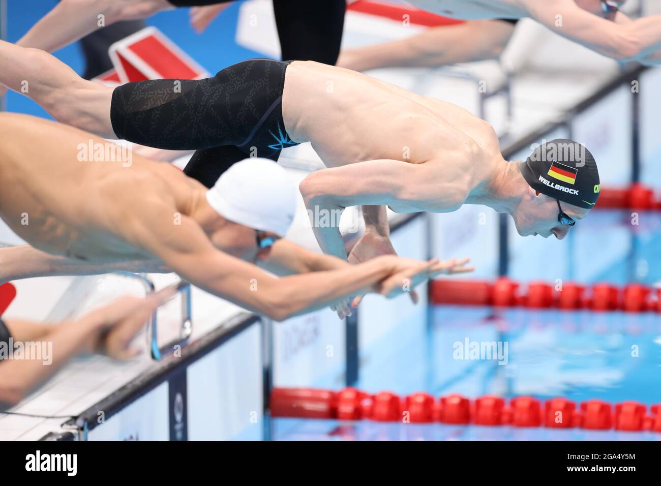 Tokyo, Japan. 29th July, 2021. Florian WELLBROCK (GER) Swimming : Men's ...