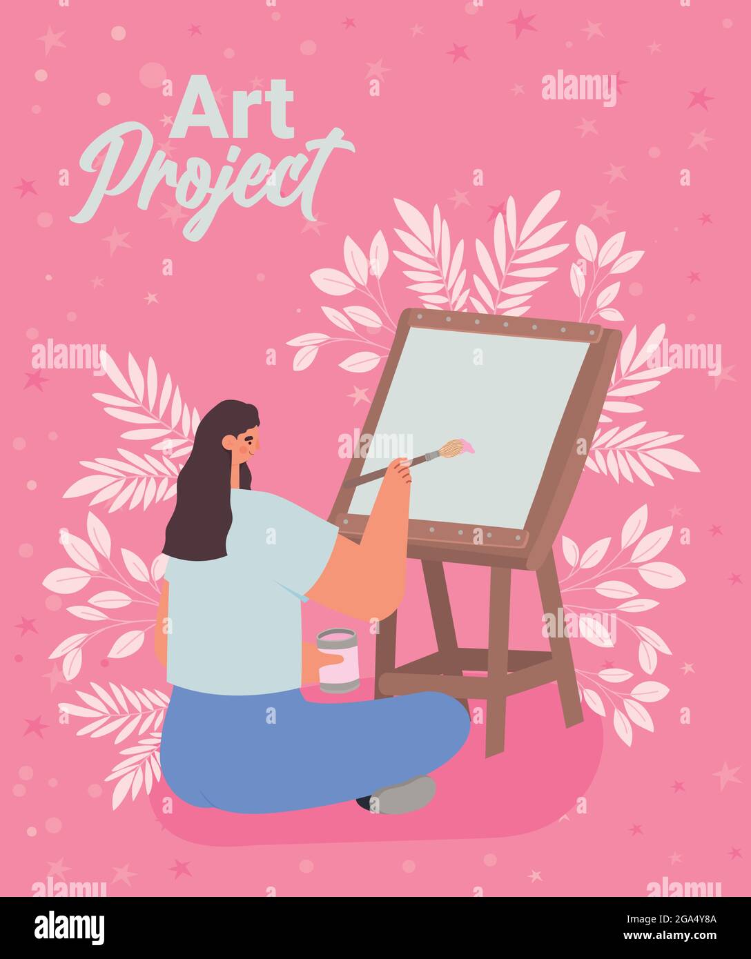 art project design Stock Vector Image & Art - Alamy