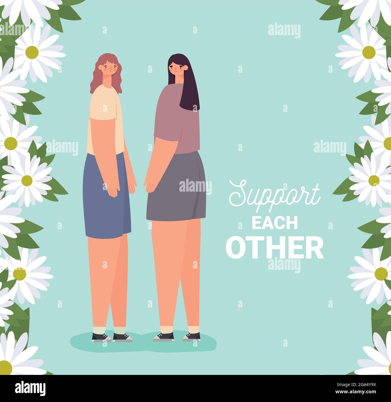 nice support poster Stock Vector Image & Art - Alamy