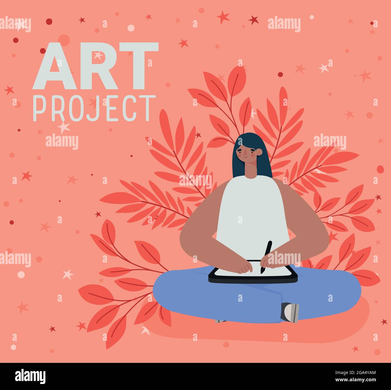 art project representation Stock Vector Image & Art - Alamy